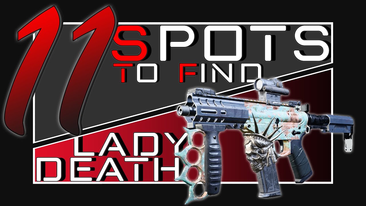 The Division 2 | 11 Spots To Find The **Lady Death** | Quick & Easy ...