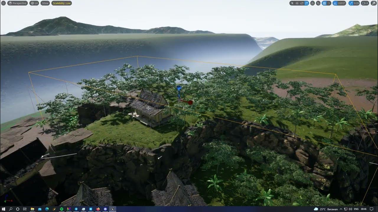 Unreal Engine 5 - Procedural Foliage Spawner - YouTube