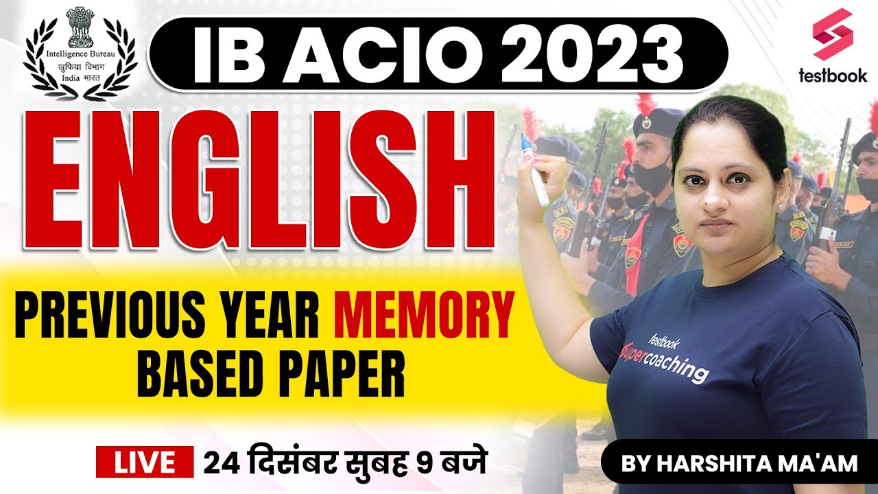 IB ACIO 2023 | IB ACIO ENGLISH CLASSES | ENGLISH PREVIOUS YEAR ...