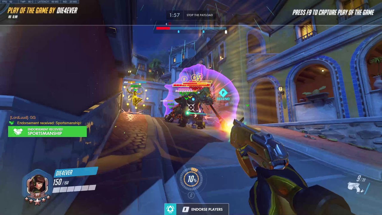 qp Ray Overwatch 2018 07 05 02 50 47 107 - YouTube