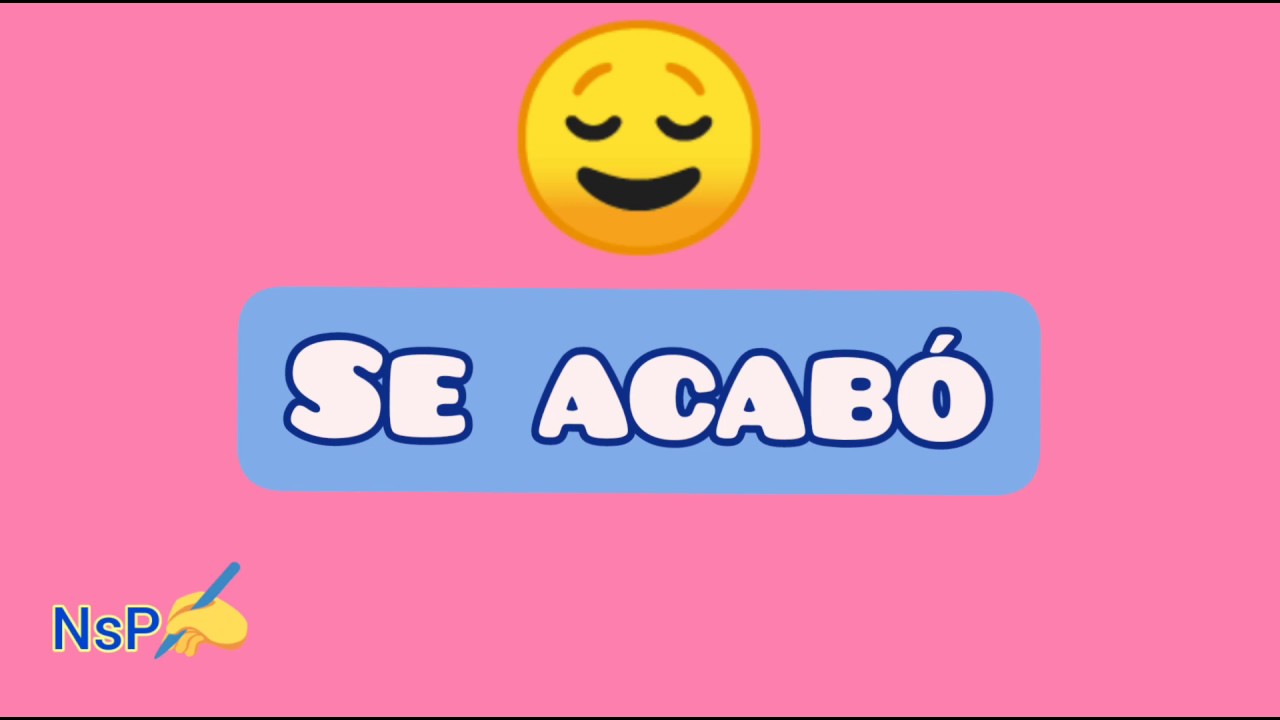 Se Acabó/LETRA/ Identico Ft Susan Ochoa - YouTube