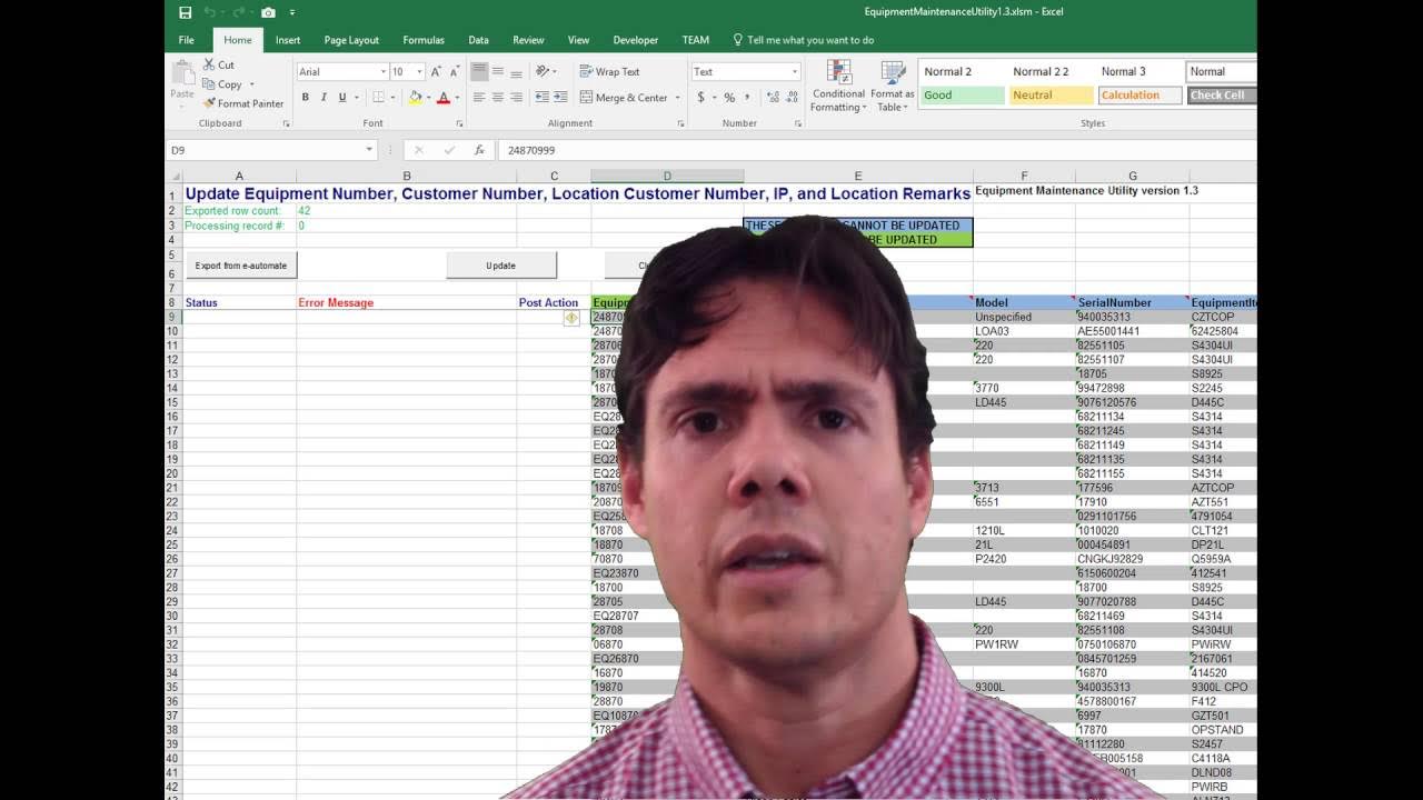 Bulk Update Data with Excel | Excel SQL Database Update and Insert Utility - YouTube