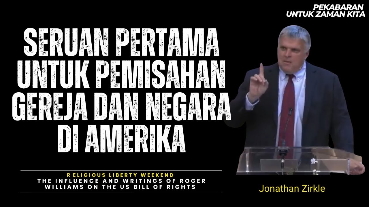 Seruan Pertama utk Pemisahan Gereja & Negara di Amerika Serikat ...