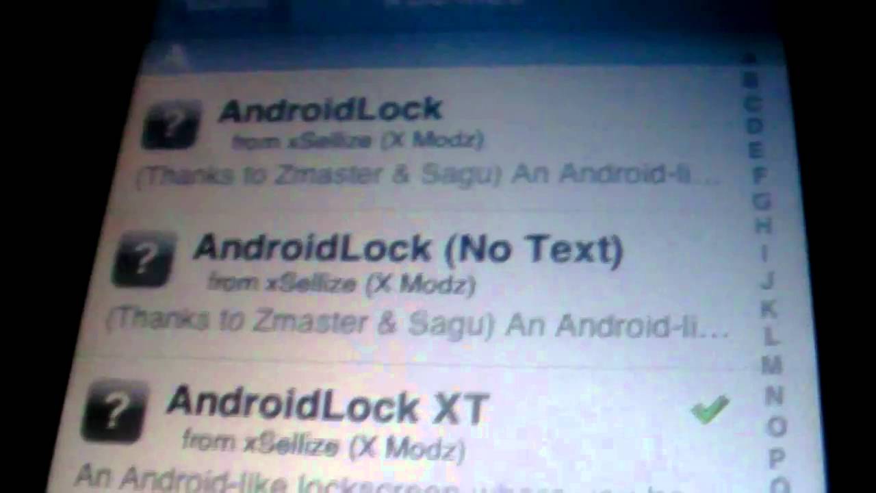 How to get ANDROID LOCK FOR IPHONE/IPOD TOUCH - YouTube