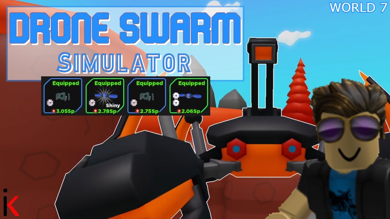 Drone Swarm Simulator | WORLD 7 | Roblox | Ep. 163 - YouTube