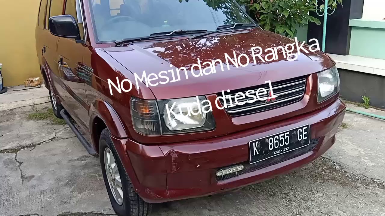Letak No Mesin dan No Rangka Kuda diesel - YouTube