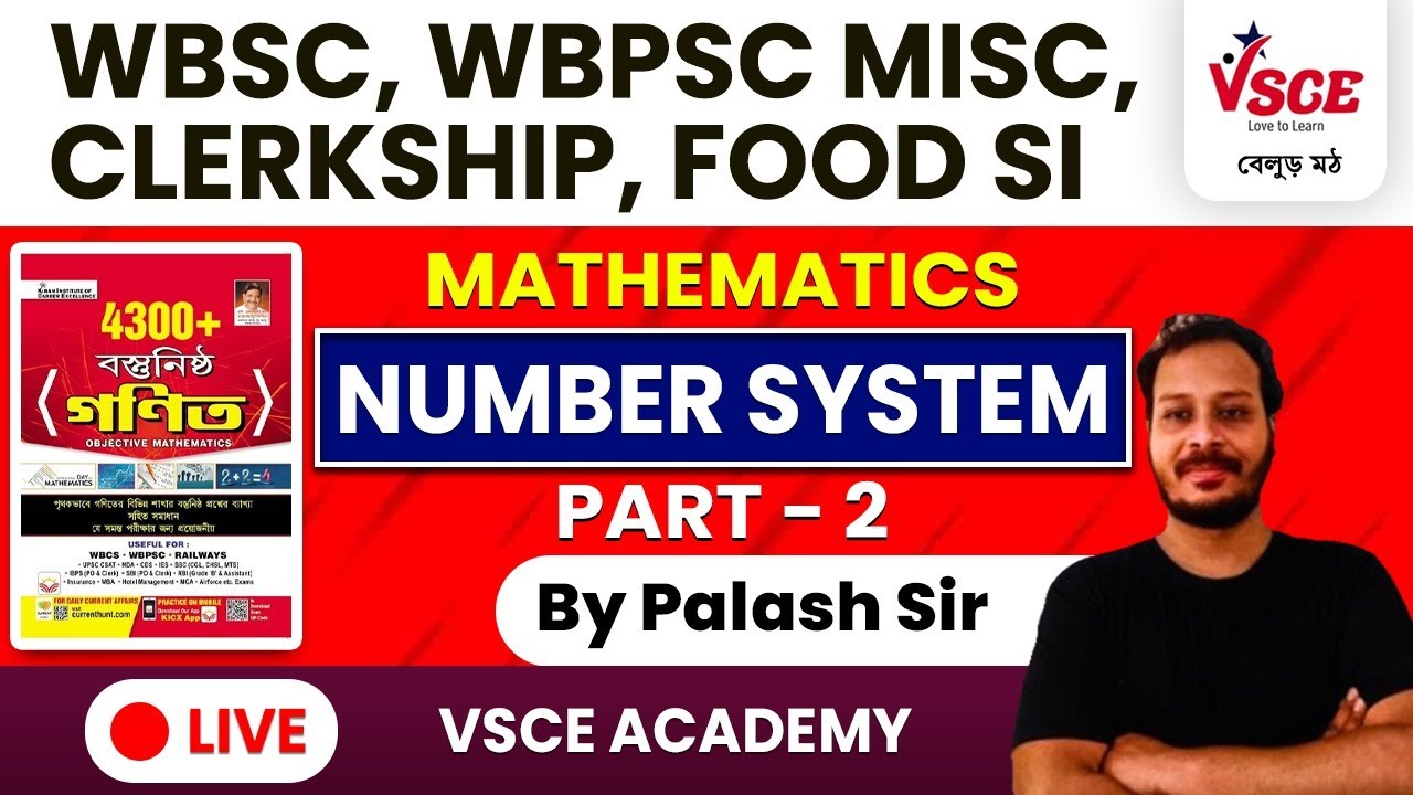 Number System (Part - 2) : Mathematics Class Quantitative Aptitude ...