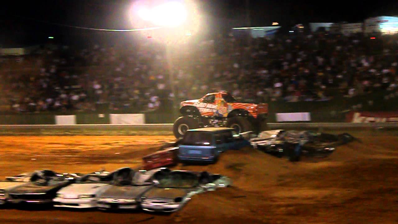 Bad News Travels Fast monster truck freestyle - YouTube