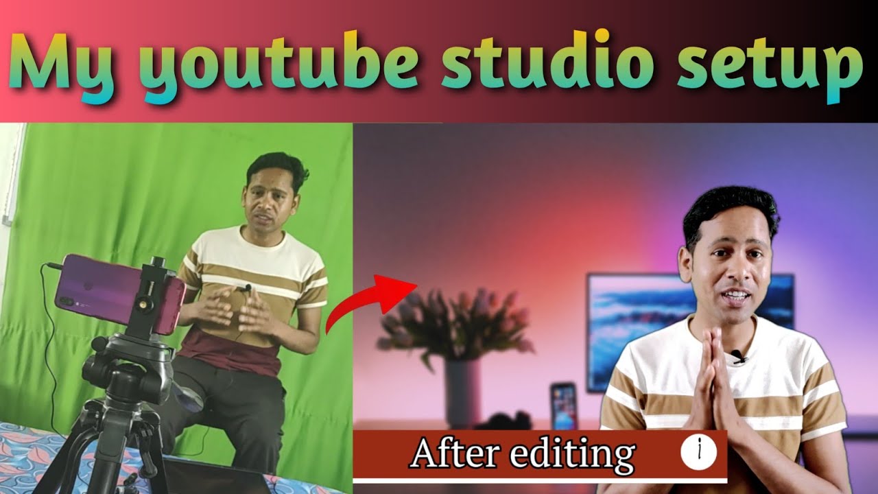 My youtube studio setup. / Setup Tour / TTO-Tech Talk Only. - YouTube