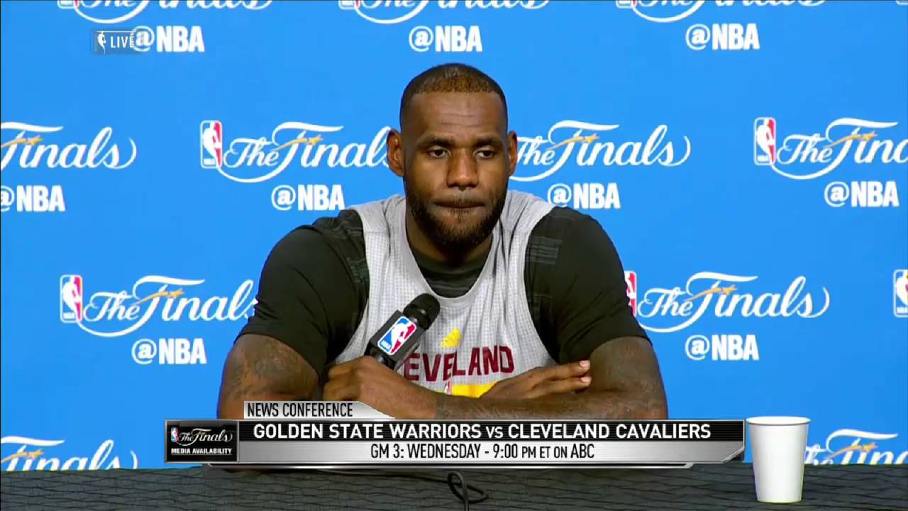 LeBron James Interview | June 7 NBA 2016 Finals Media Availability ...