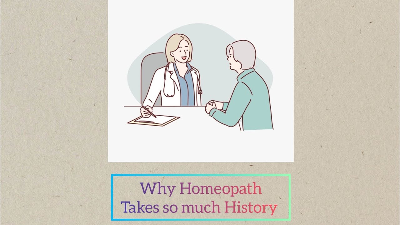Why does Homoeopath take so much History - YouTube