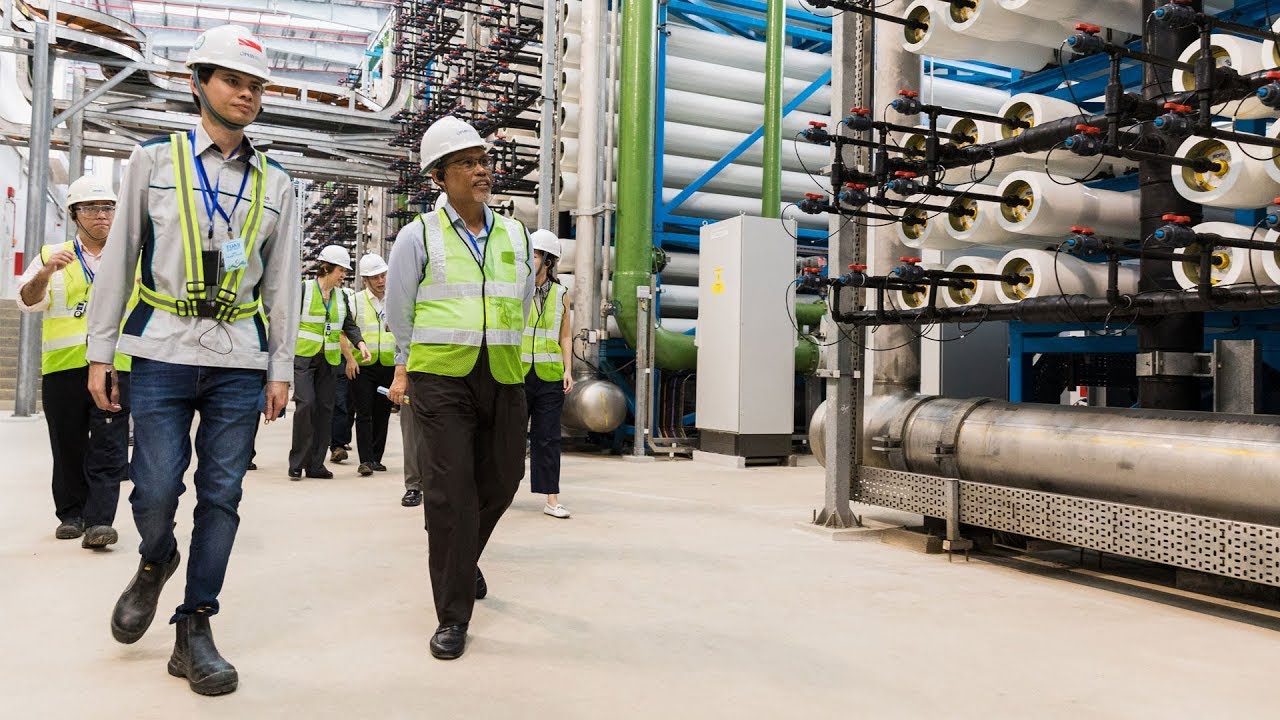 Opening Ceremony of Tuas Desalination Plant - YouTube