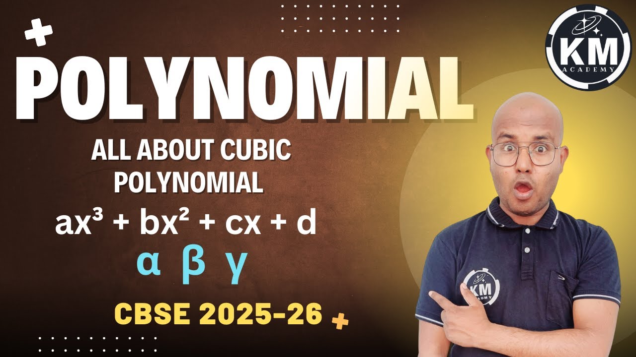 Cubic Polynomial | How to Find Zeroes of cubic Polynomial Relationship ...