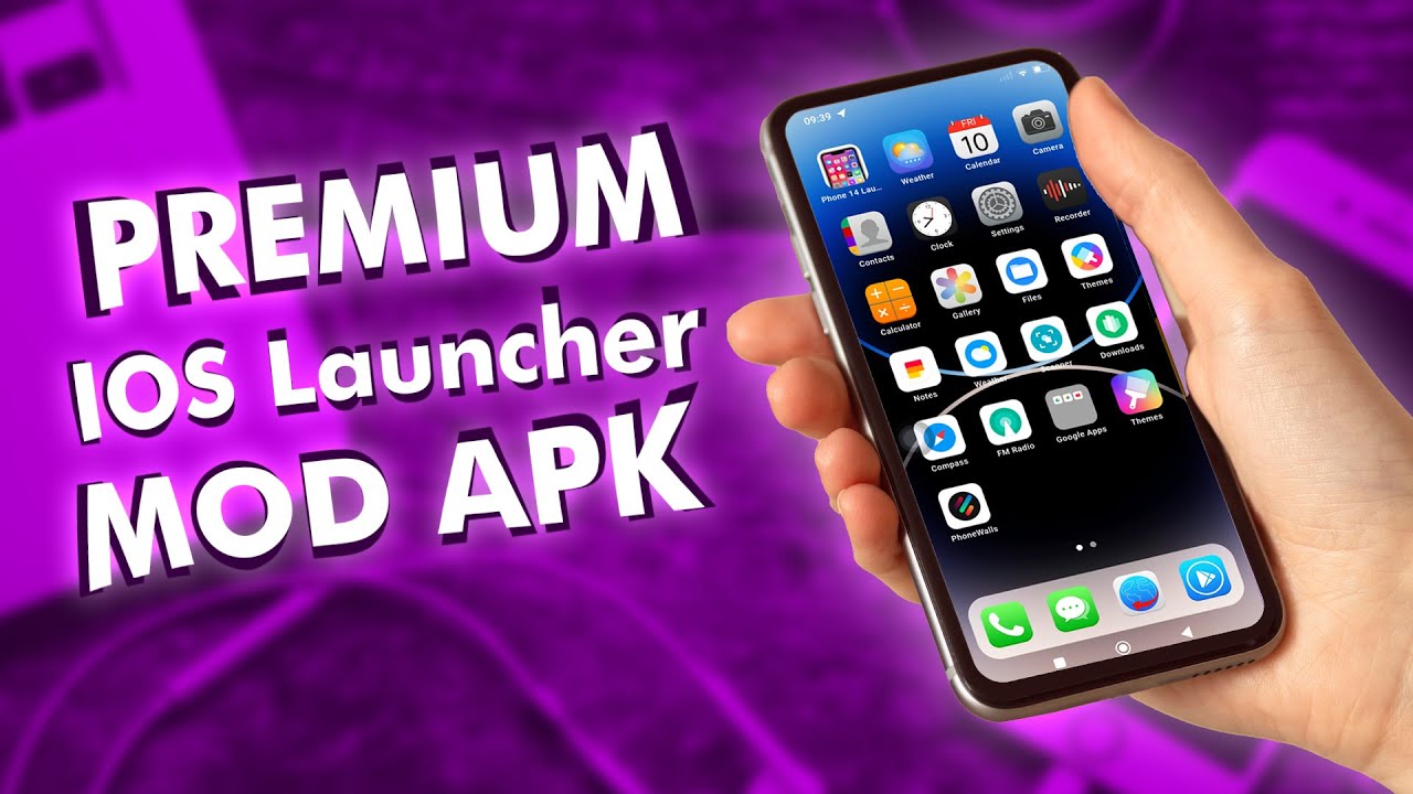 IPhone 14 Pro Max Launcher For All Android Devices - YouTube