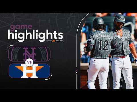 Astros vs. Mets Game Highlights (8/29/26) | MLB Highlights