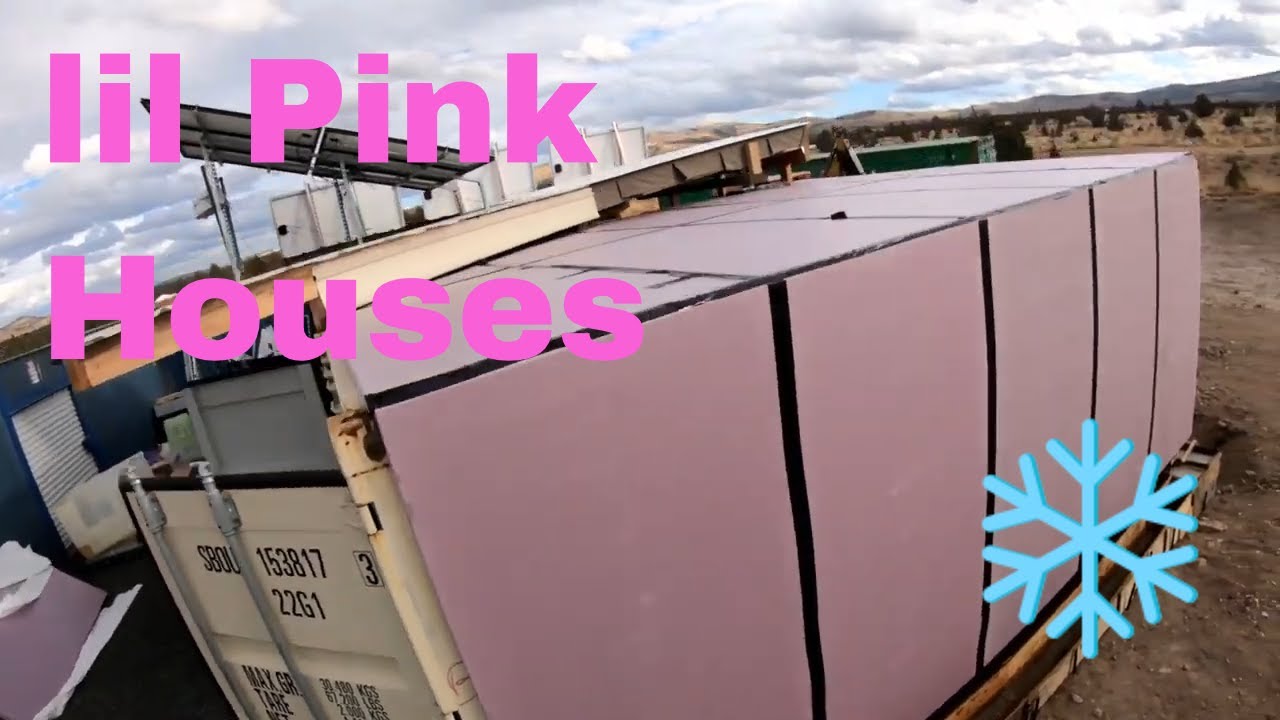 Outsulation -Shipping Container Tiny Home Build. Insulating outside of ...