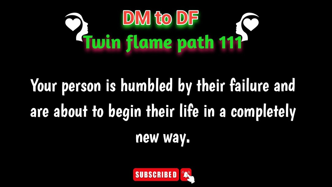 DM to DF 💌 Your person is humbled by their failure and are about to ...