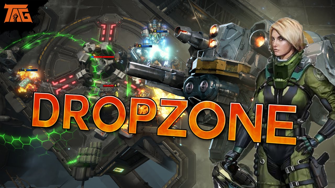 Dropzone Game - Sneaky Peaky! - YouTube