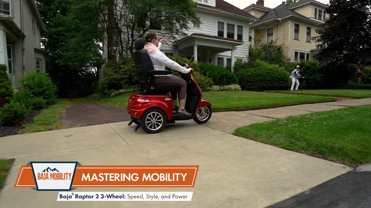 Mastering Mobility | Baja Mobility® | Baja Raptor 2 3-Wheel Scooter ...