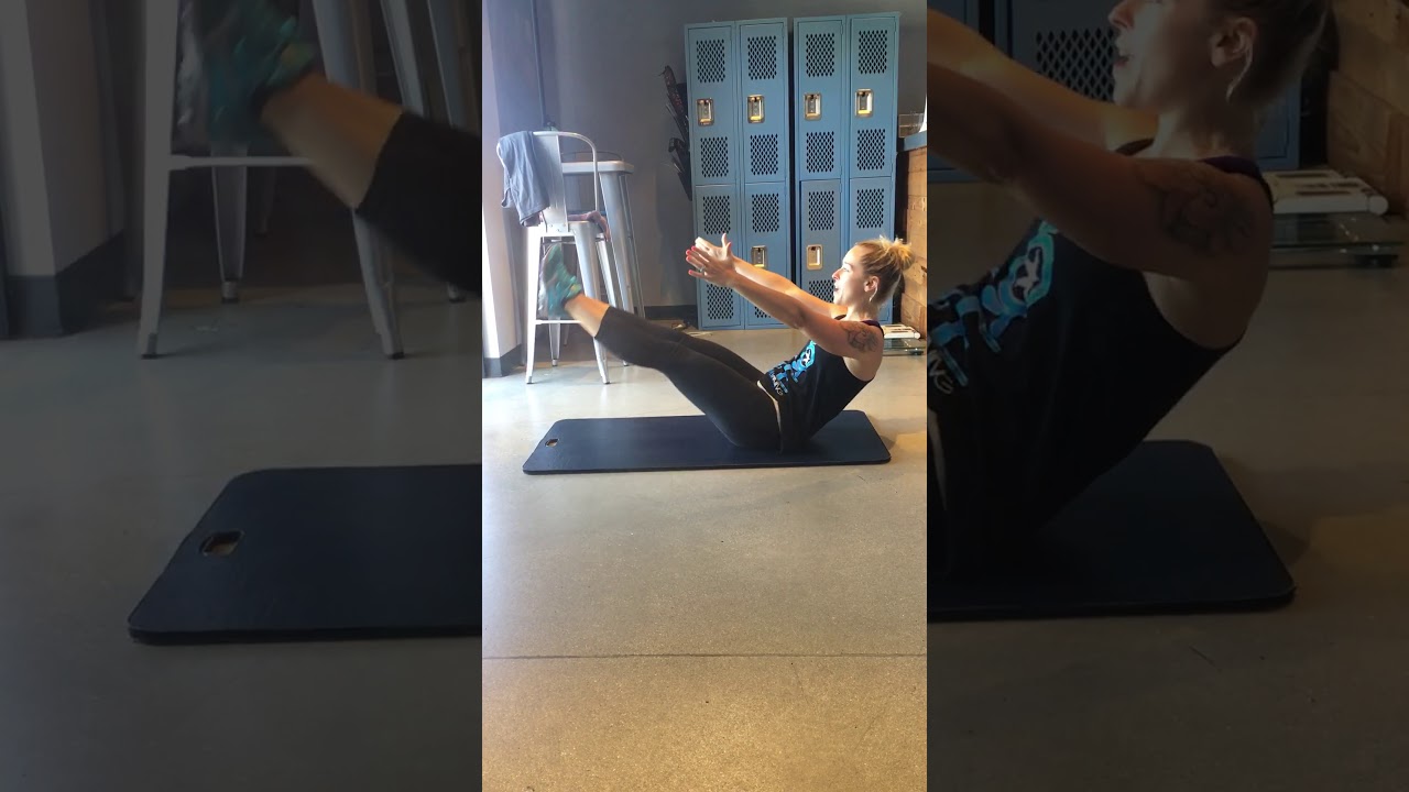 Isometric V Sit Pulses 🔥 - YouTube