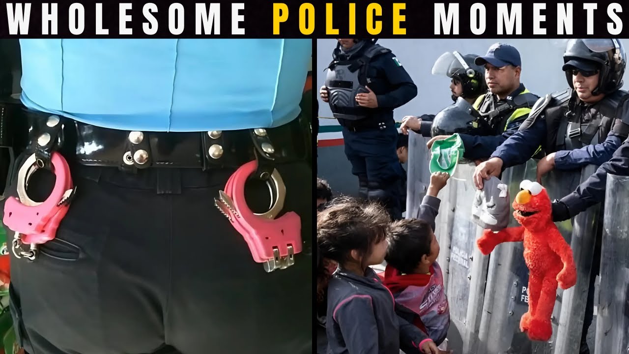 Funny and Cool Police Moments That Made Everyone Smile - YouTube