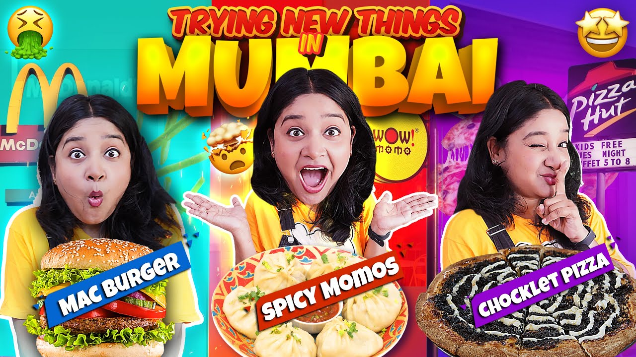 Trying Out Mumbai Food | Mumbai VS Jaipur | @Fun2ooshFood - YouTube