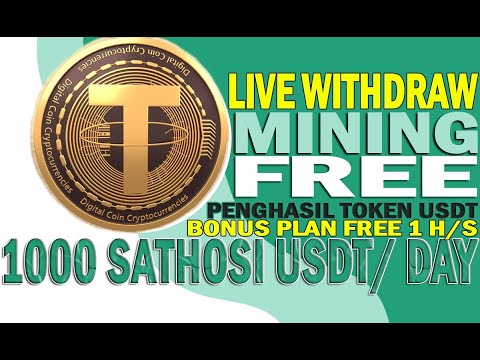 MINING USDT TETHER GRATIS TANPA MINIMAL WITHDRAW LEGIT - PLAN FREE BISA ...