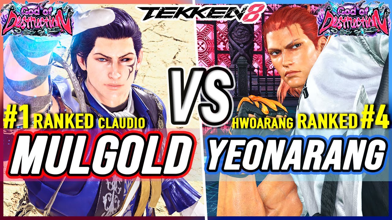T8 🔥 Mulgold (#1 Ranked Claudio) vs Yeonarang (#4 Ranked Hwoarang) 🔥 Tekken 8 High Level ...