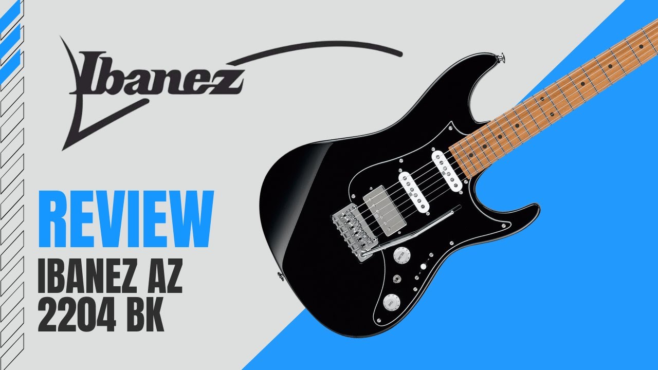 🔴 Ibanez Az 2204 - REVIEW - YouTube