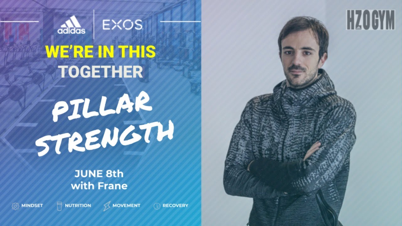 EXOS at Home: Pillar Strength: June 8th with Frane - YouTube
