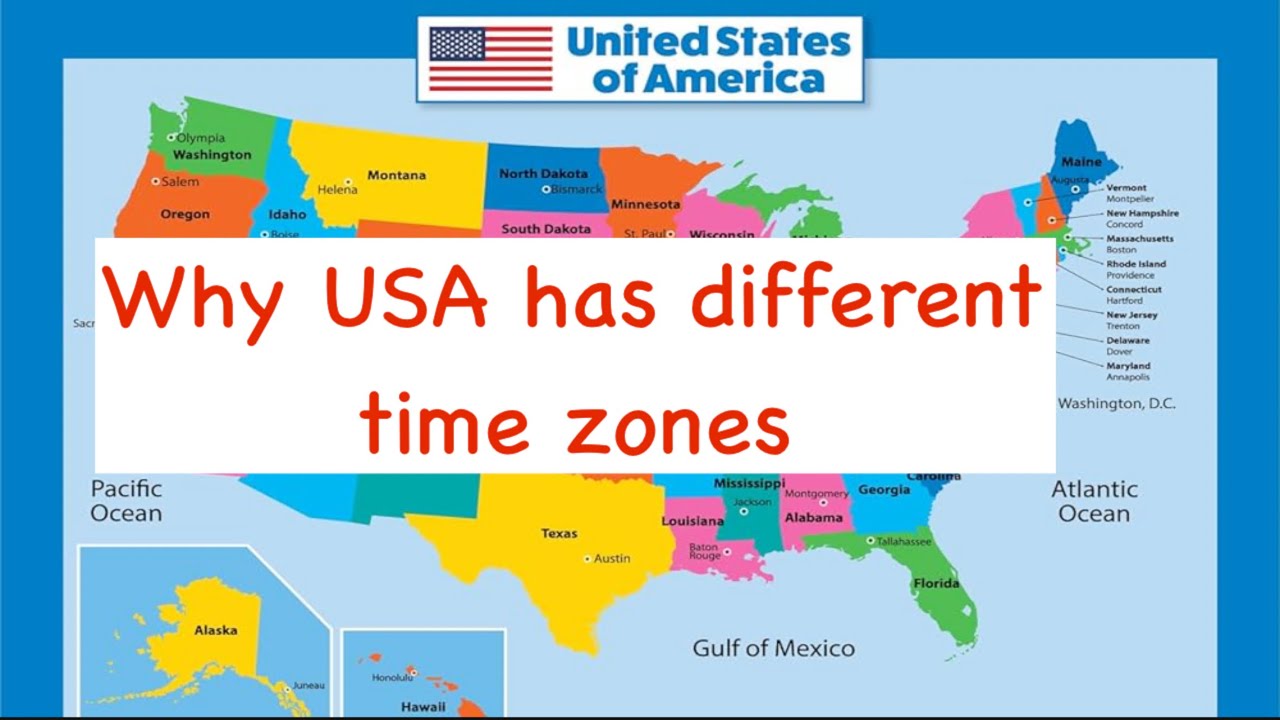 Why USA has different time zones - YouTube