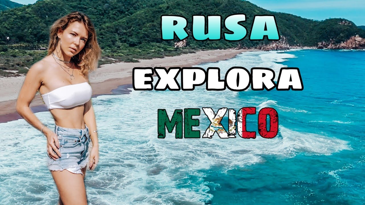 PLAYA VIRGEN EN MANZANILLO | Rusa explora México - YouTube