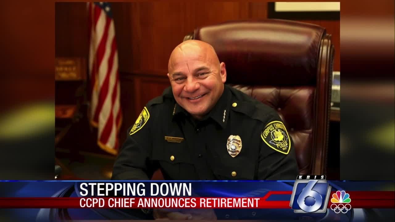 CCPD Chief Michael Markle announces retirement - YouTube