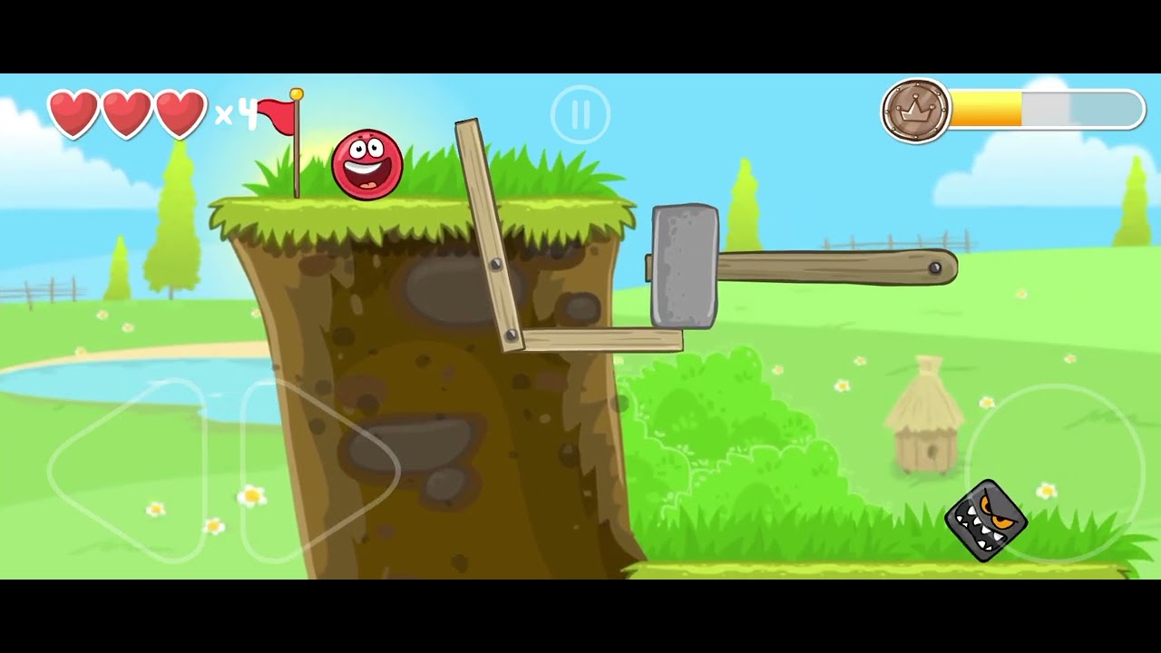red ball 4 level 8 - YouTube