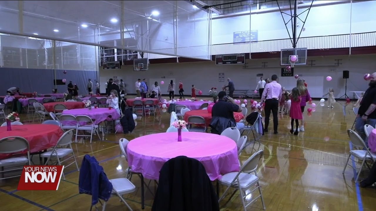 Lima YMCA hosts annual father-daughter dance for family bonding - YouTube