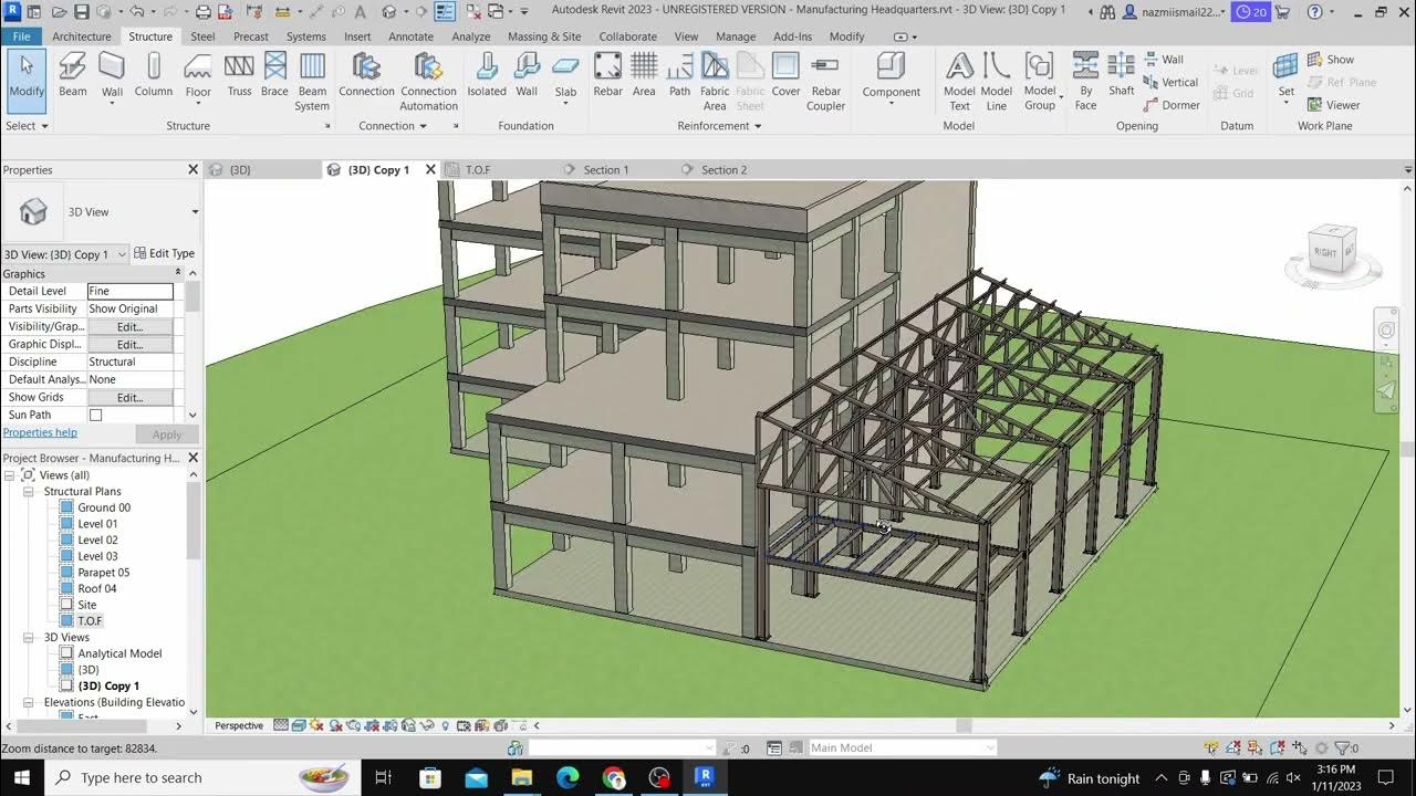 Revit for Structure Overview.... - YouTube