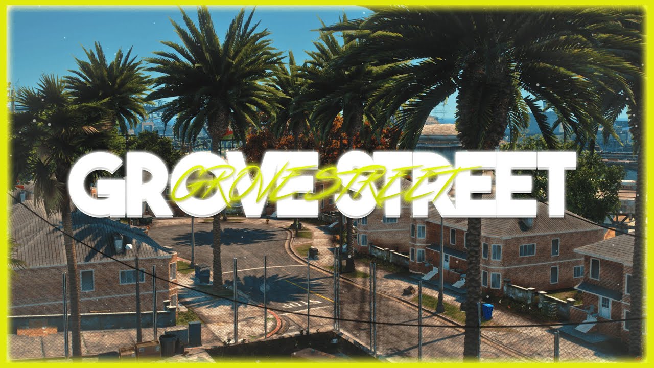 Groove Street Hood | Map FiveM - YouTube