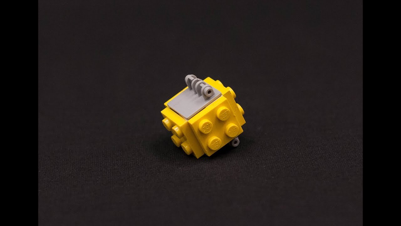 LEGO 360 degree snot with hinge tops - YouTube