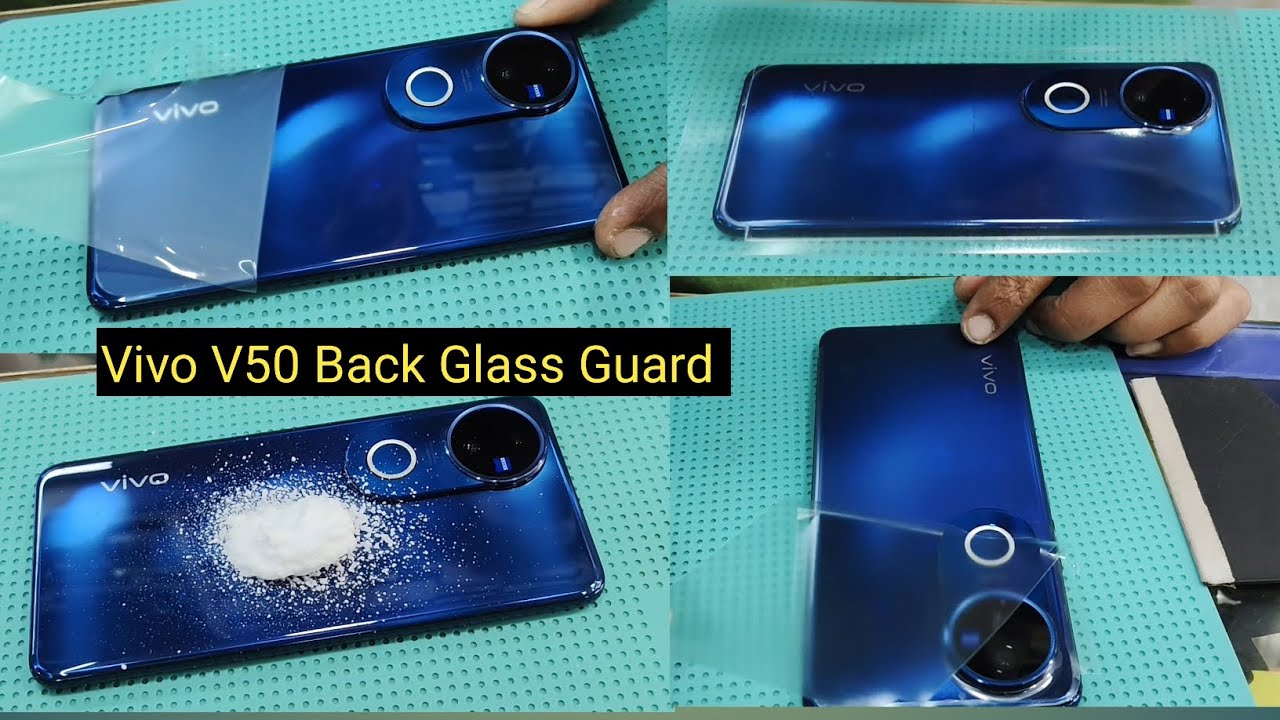 Vivo V50 Back Glass Guard | Vivo V50 Back Protector | Vivo V50 Back ...