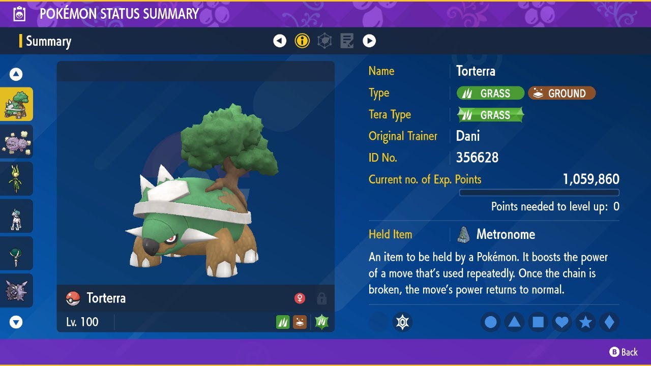 Torterra (Mirror Match) - Solo - 7 Star Torterra Raid - Pokemon Scarlet ...