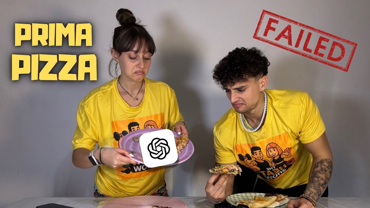 LA NOSTRA PRIMA PIZZA CON CHAT GPT *fallimentare* - YouTube
