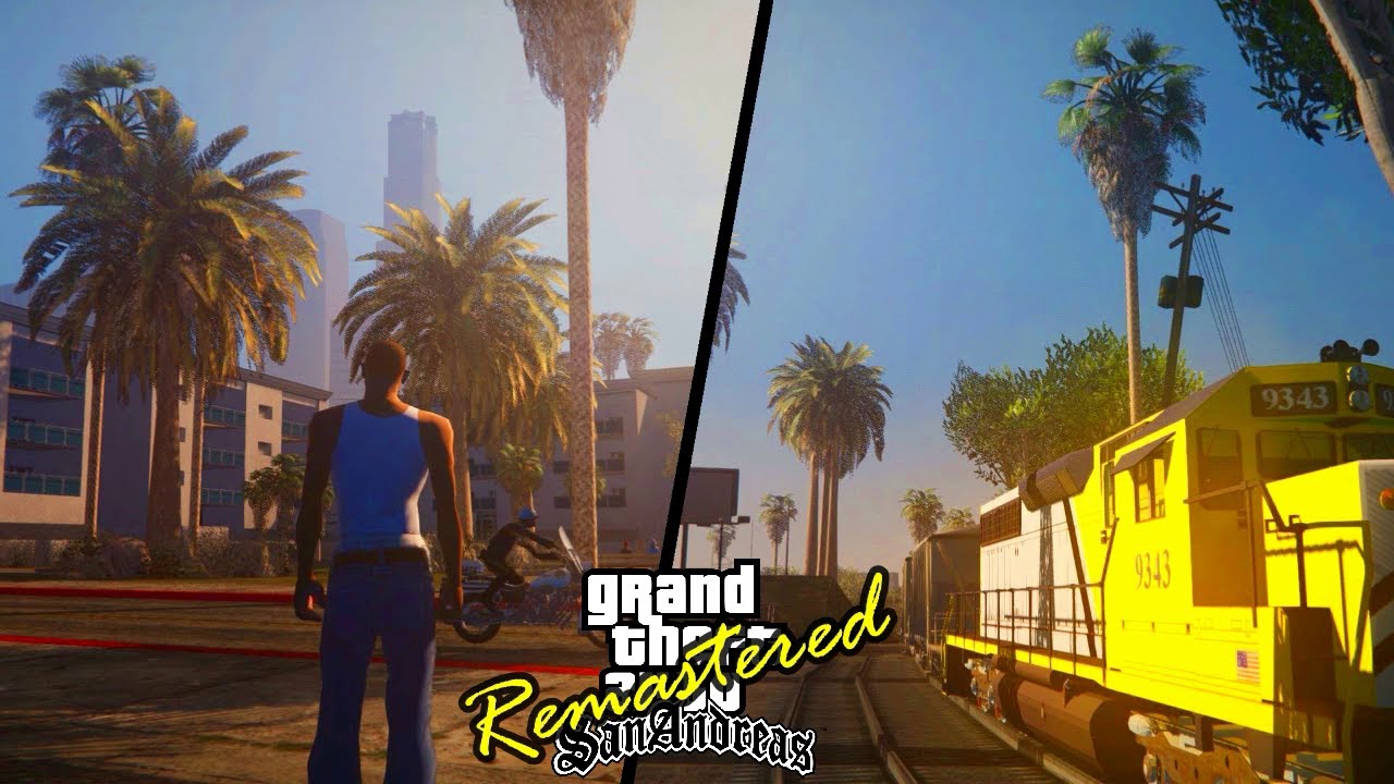 Gta San Andreas | Renderhook The Best Preset + 8K HD Roads (Remastered ...