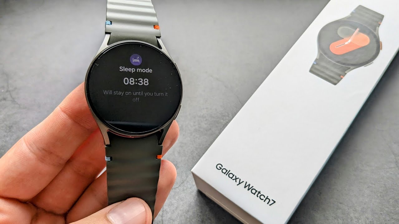 Sleep Mode on Samsung Galaxy Watch 7 - How to Enable , Setup & Schedule ...