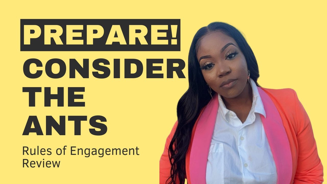 PRACTICAL WARNINGS! PREPARE! CONSIDER THE ANTS! - YouTube