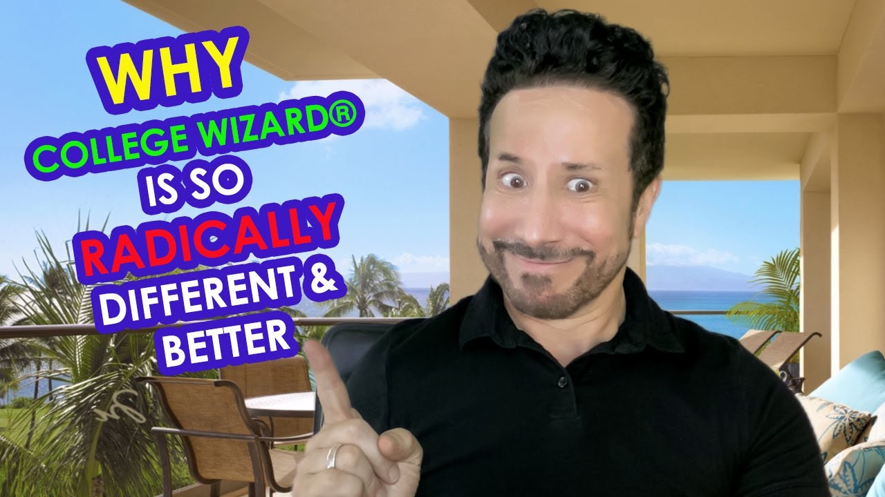 Why College Wizard® Is So RADICALLY Different & Better. Harvey Wizard ...