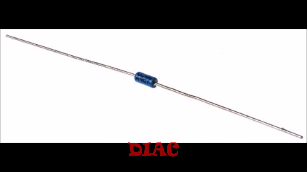 SCR, DIAC Y TRIAC - YouTube