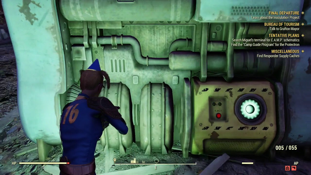 Fallout 76 Get Fusion Core Near Mama Dolce Factory Morgantown Trainyard ...