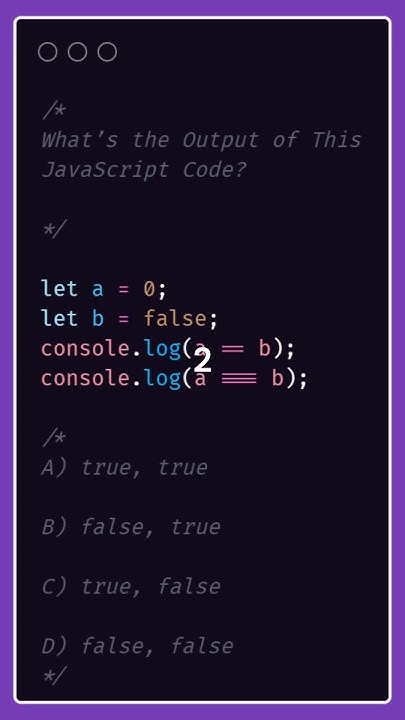 What will be the output of the following JavaScript code? #2024 #shorts #shortsvideo - YouTube