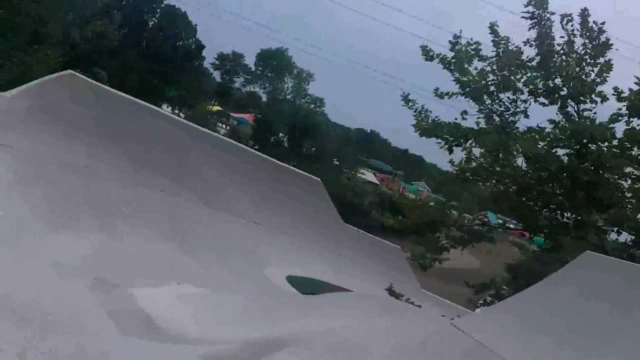 Kings Island 2012 - Zoom Flume Water Slide - YouTube