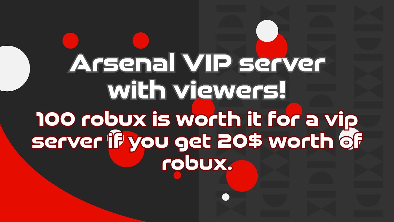 Arsenal VIP server with viewers. - YouTube